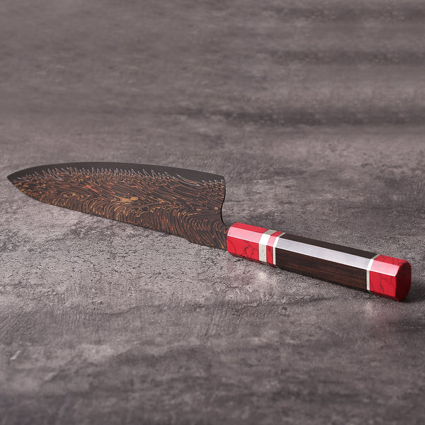 Copper Mai Chef Knife - Best Damascus Chef's Knives | High Carbon ...
